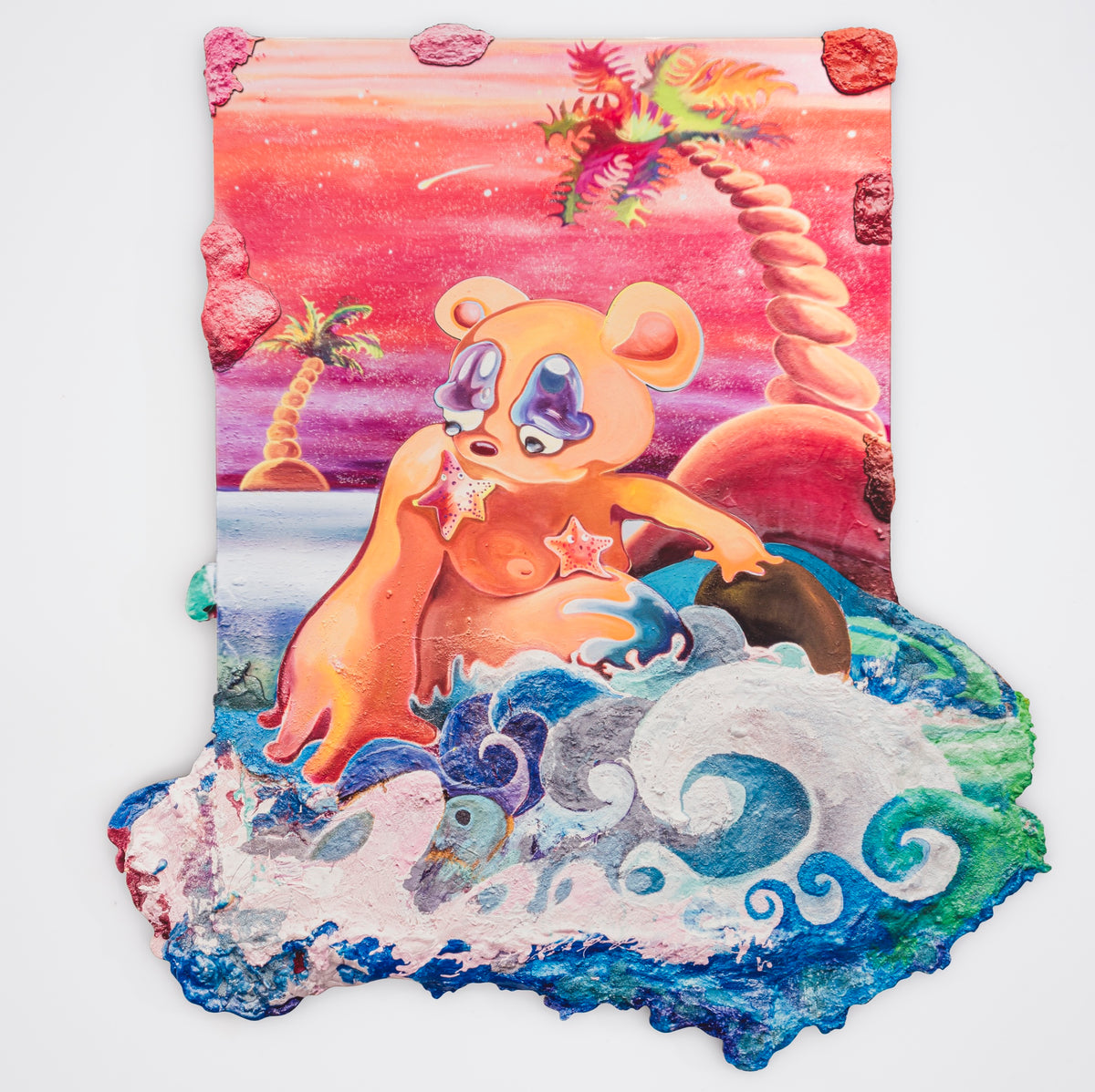 Wet N' Wild by Alake Shilling | Textured UV Print | Artwork | Limited ...